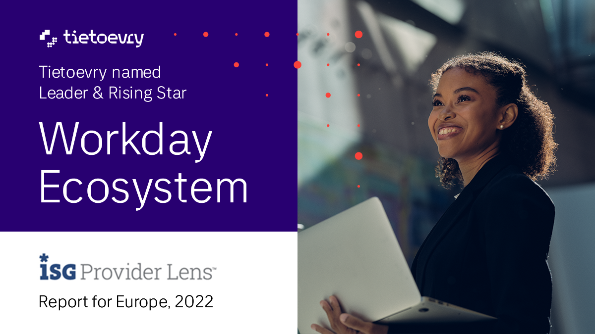 Tietoevry named Leader in ISG Workday Report Europe 2022