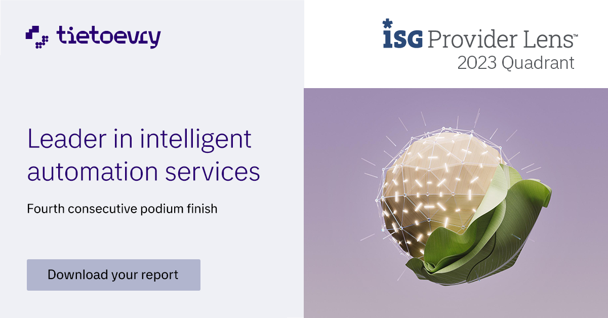 Intelligent automation: ISG report evaluating 31 service vendors