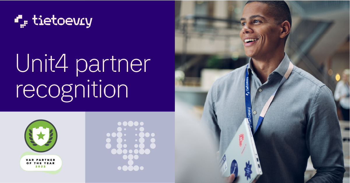 Unit4 recognizes Tietoevry as the top global partner